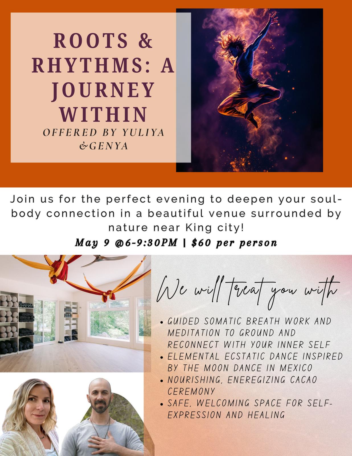 Roots & Rhythms: A Journey Within – GenyaKlaiman